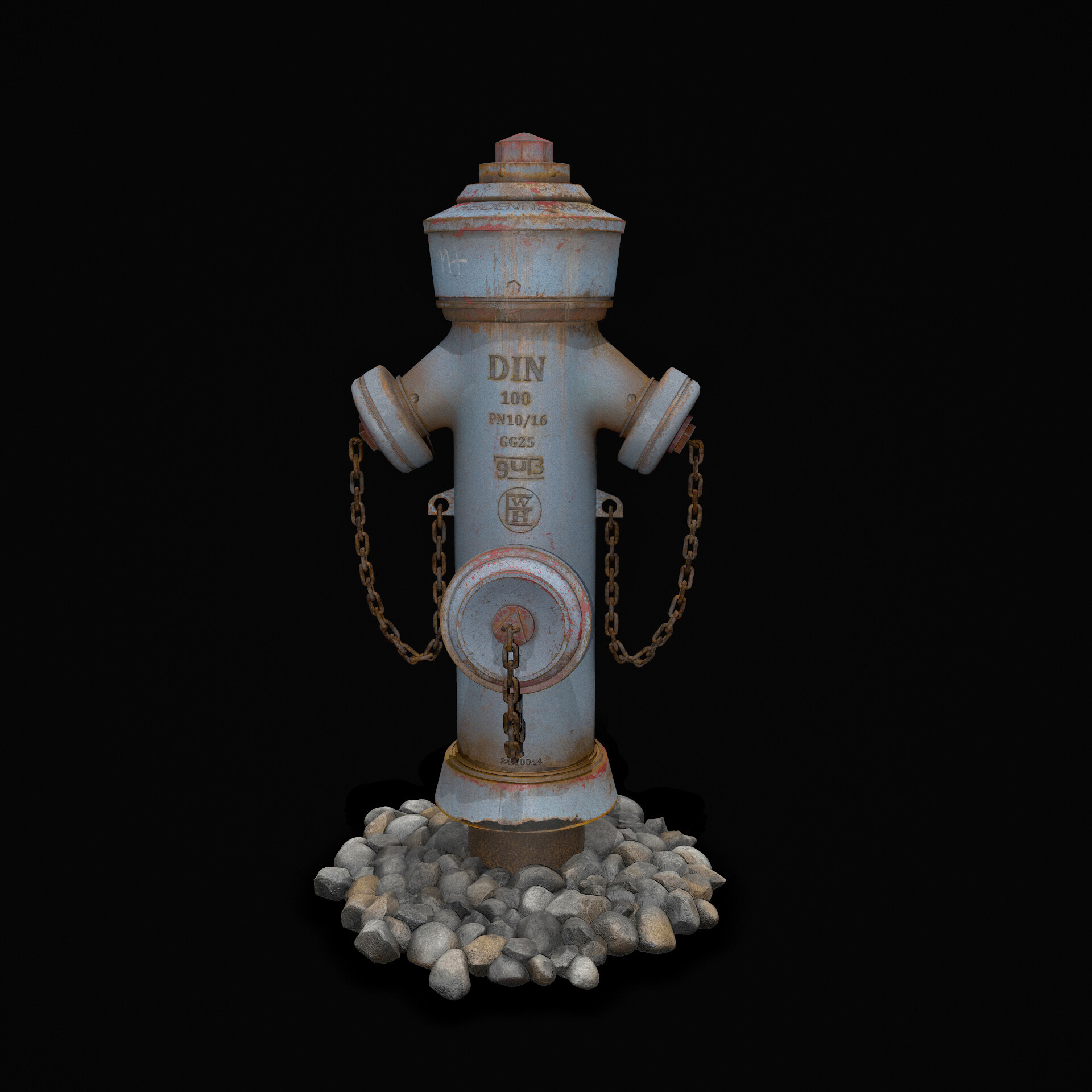ArtStation - Old fire hydrant
