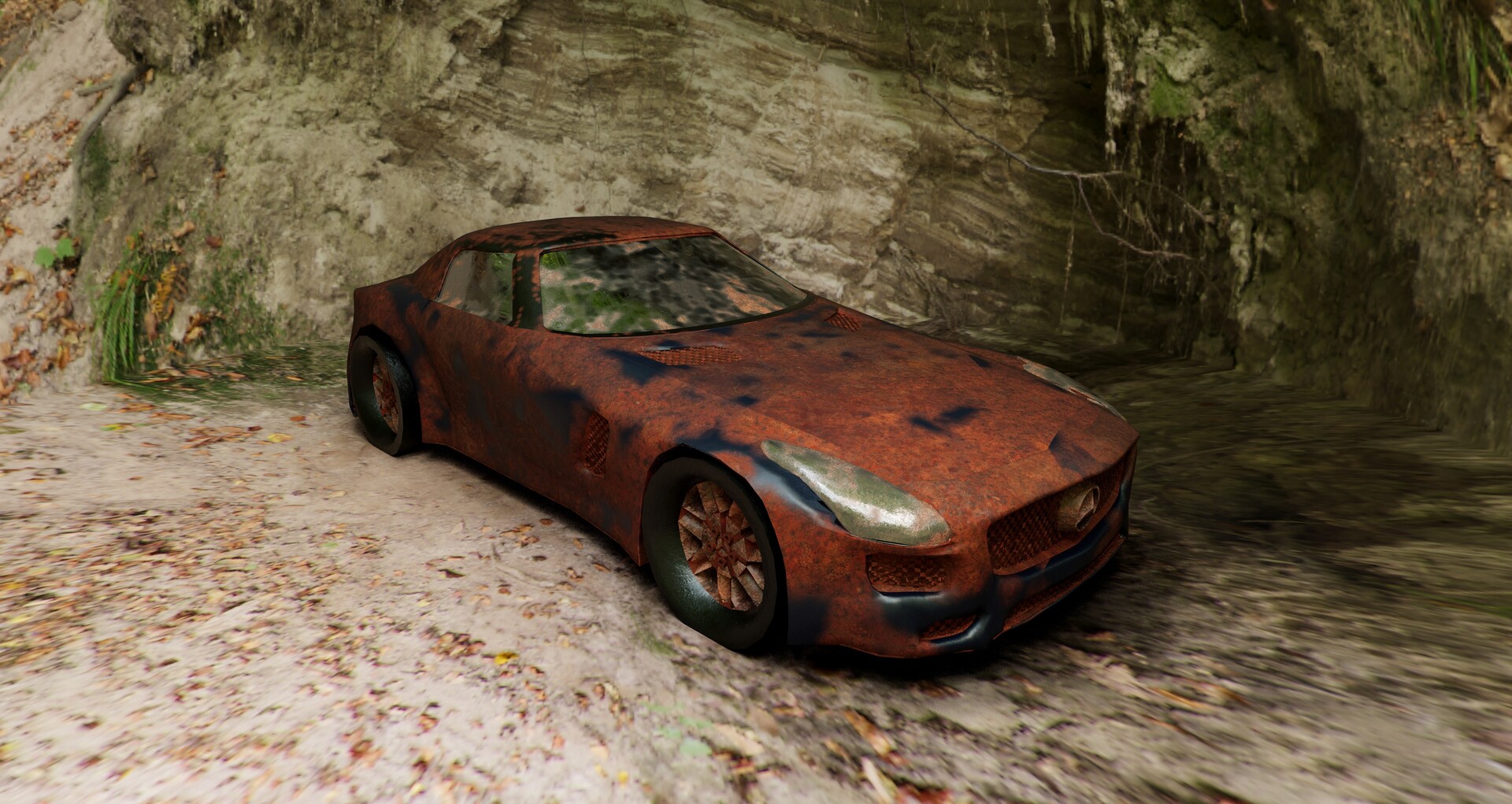 ArtStation - Rusty Car