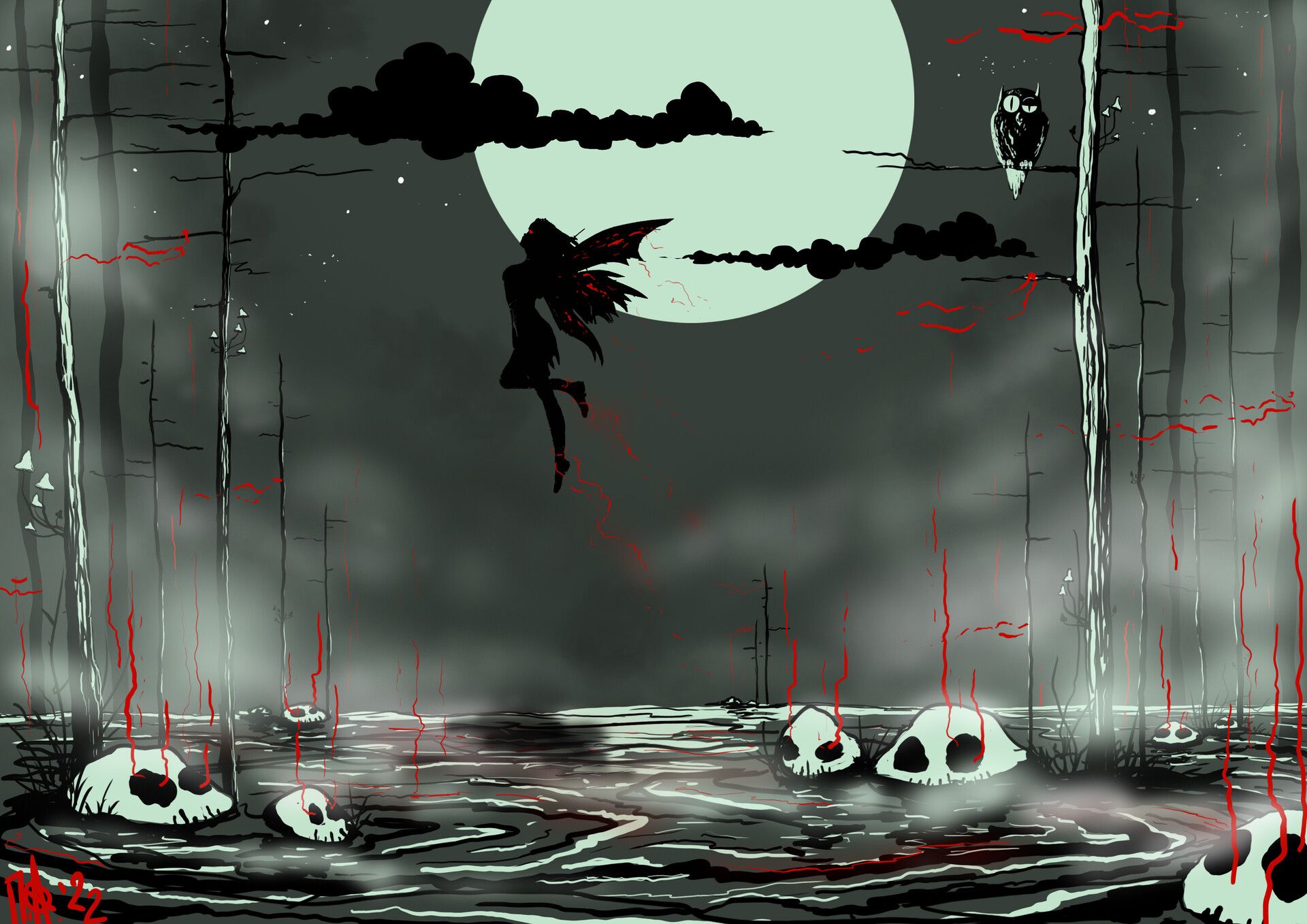 ArtStation - Enchanted swamp...