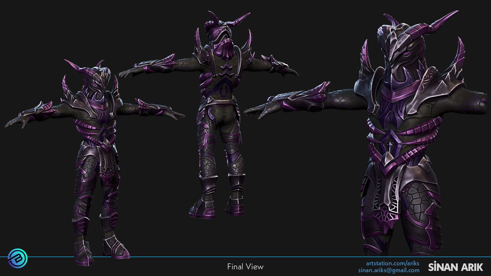 Sinan Arık - Dragonic Stylized Armor