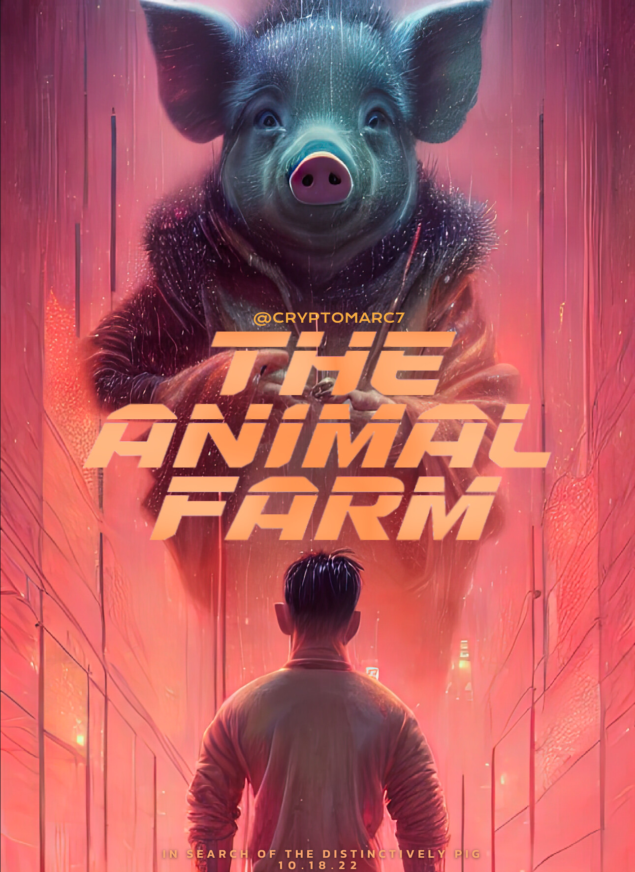 ArtStation - "In search of the distinctively PIG" - The Animal Farm ...