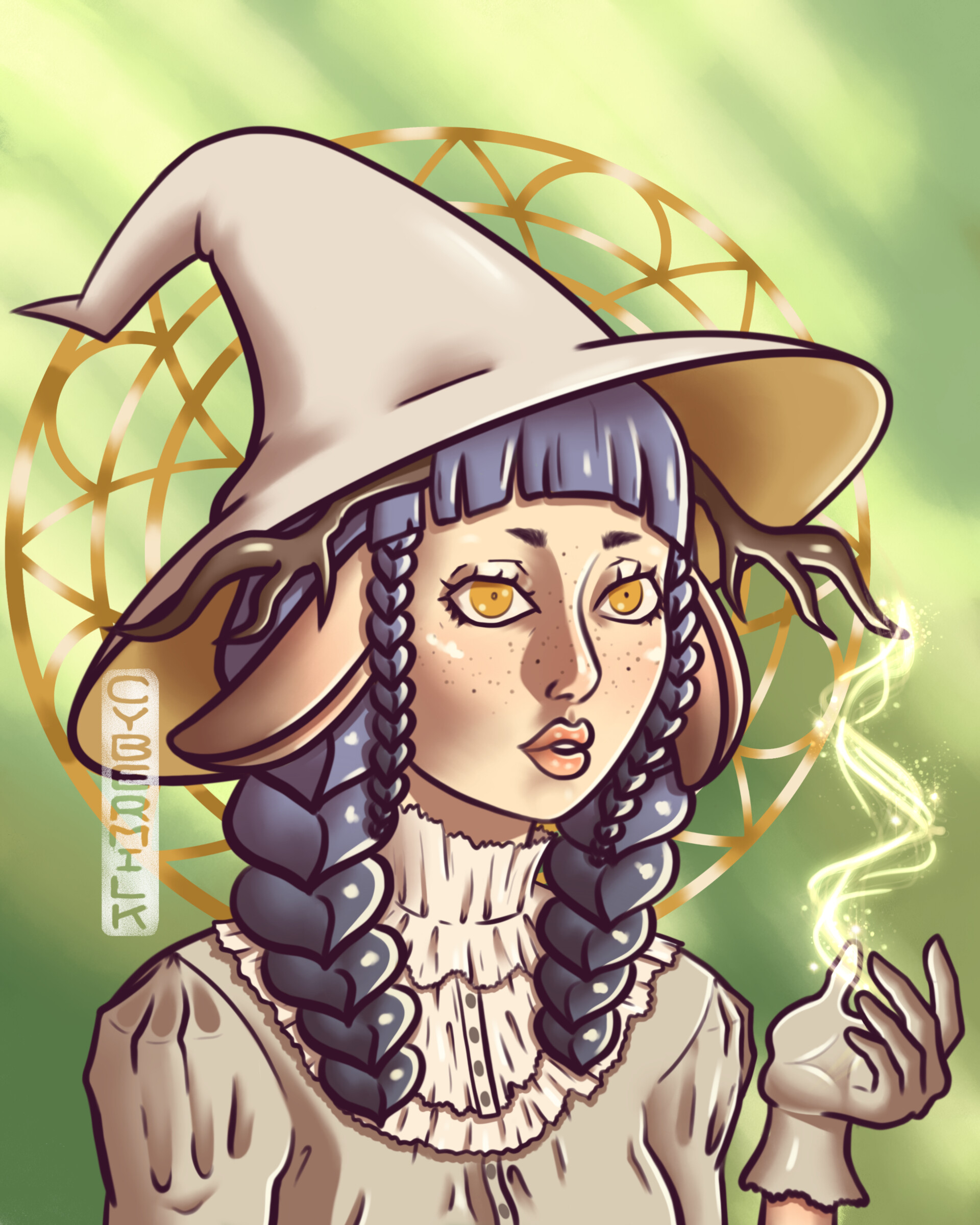 ArtStation - Light witch