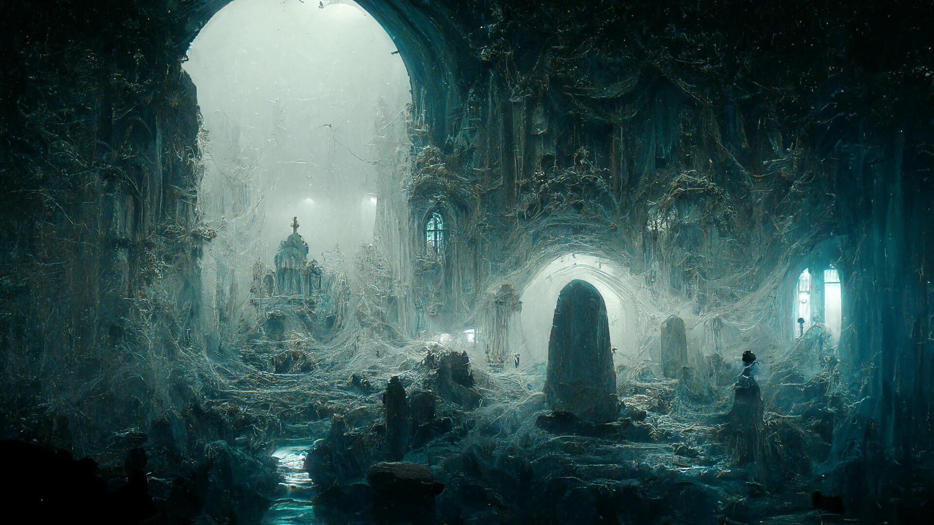 ArtStation - 被遗忘的地下墓穴[Forgotten Catacombs]