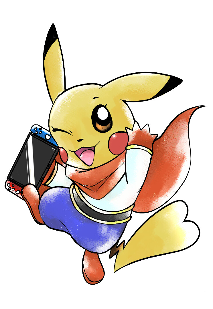 ArtStation - Pikachu PNGTuber Model