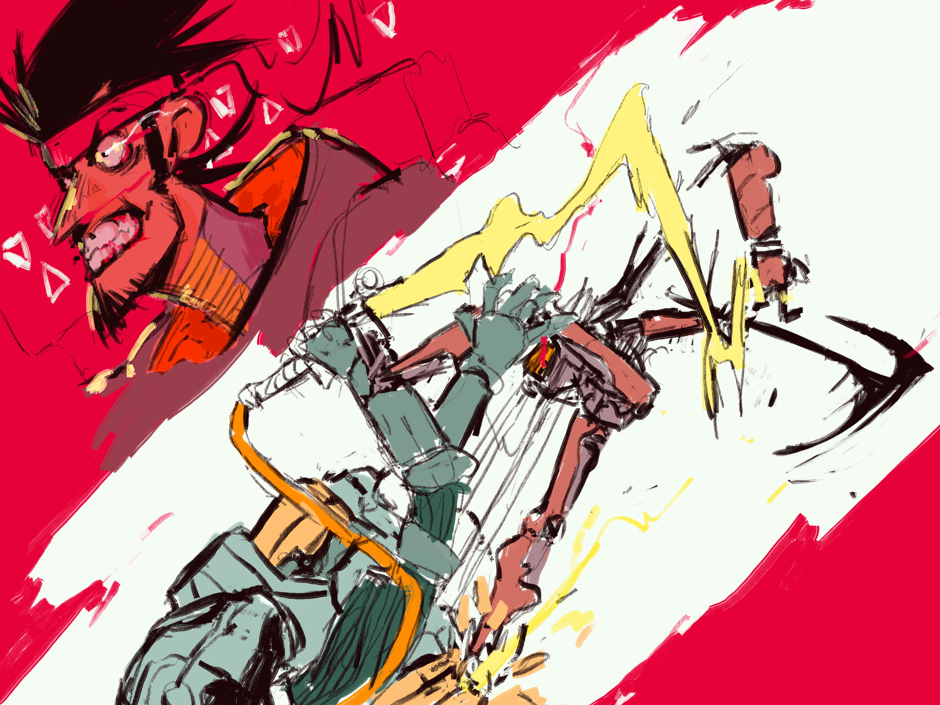 ArtStation - lancer rpg sketches