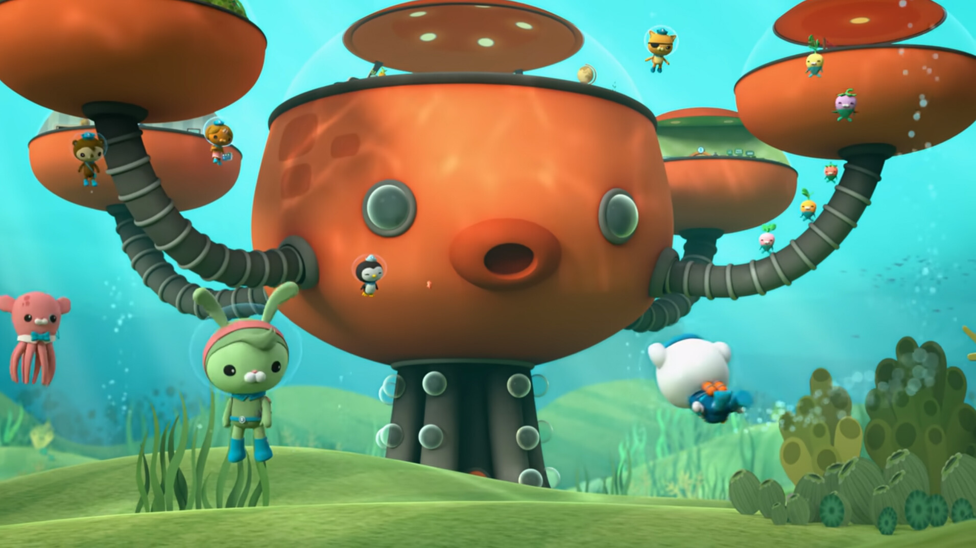 ArtStation - Octonauts movie. Art Director of 'Caves of Sac Actun'.