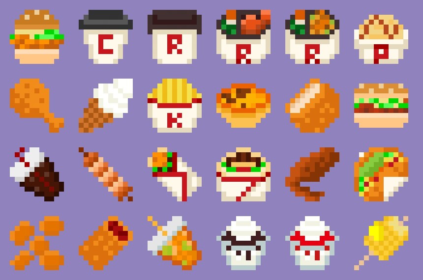 ArtStation - KFC pixel
