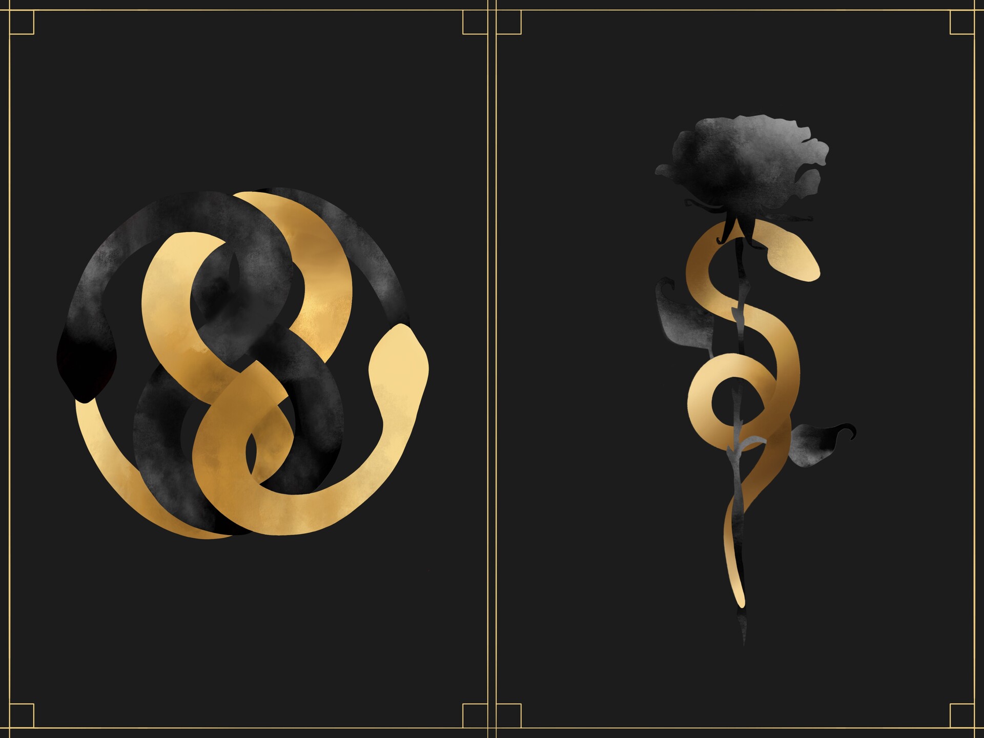 ArtStation - Golden Snakes