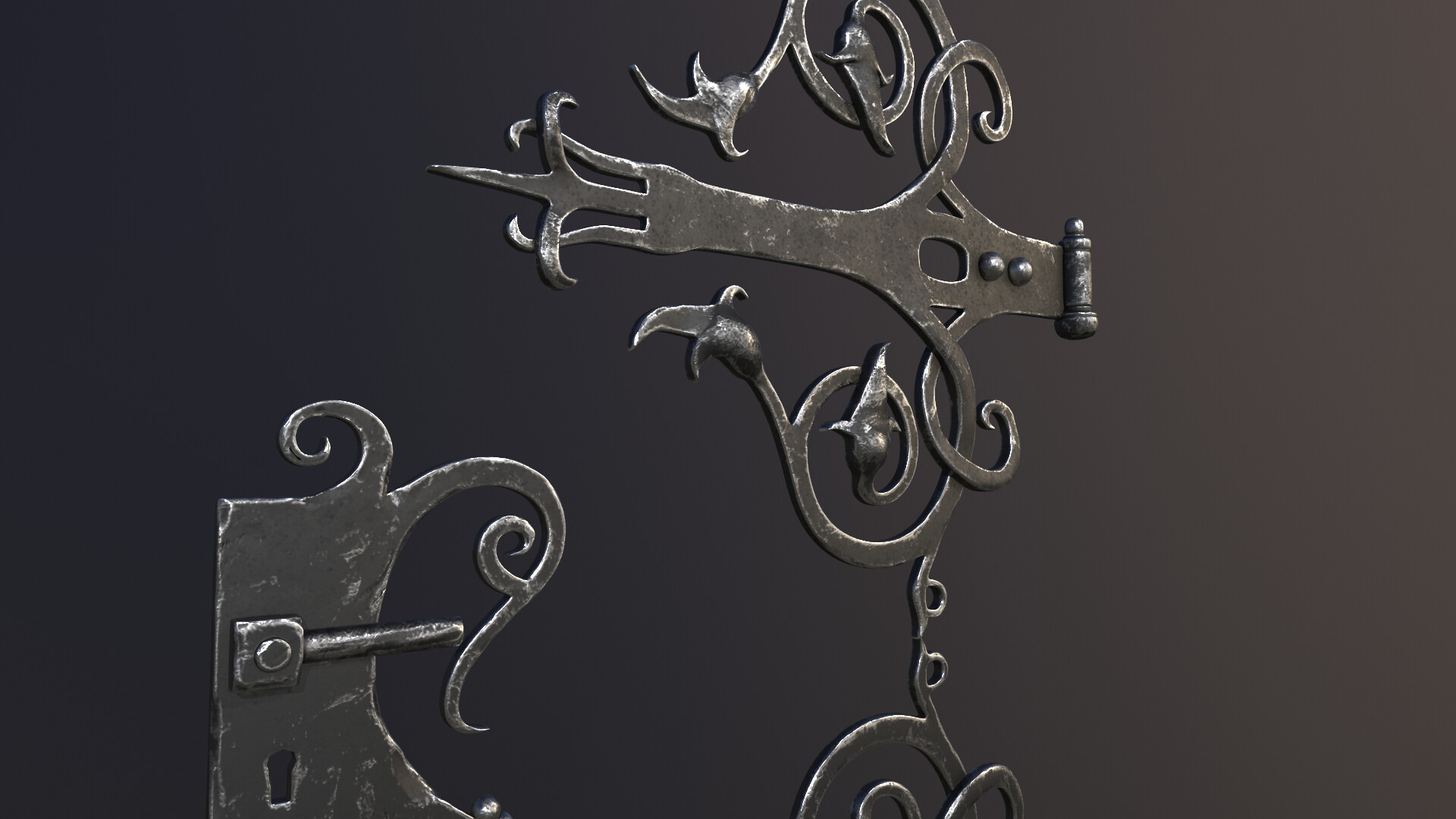 Triangle Animation Academy - Wooden Door - Student Work