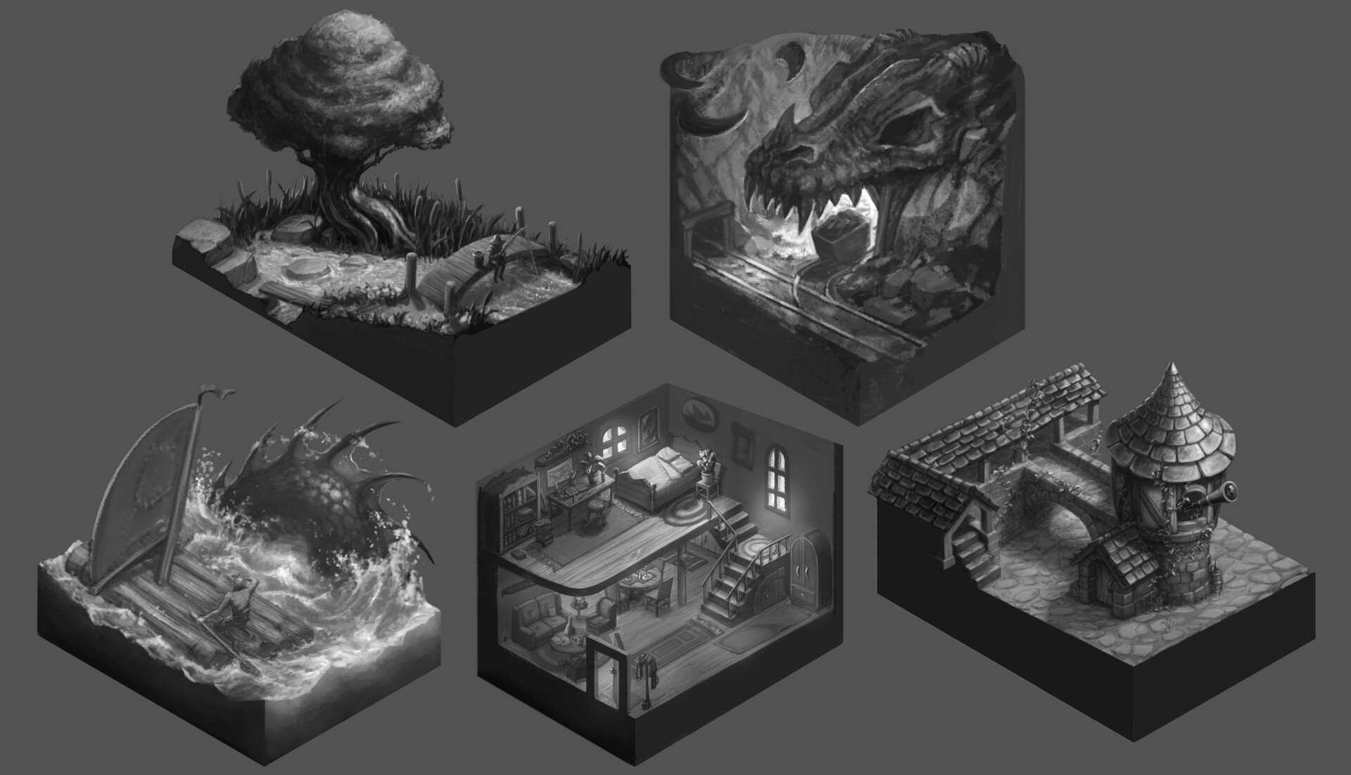 ArtStation - Environment Dioramas
