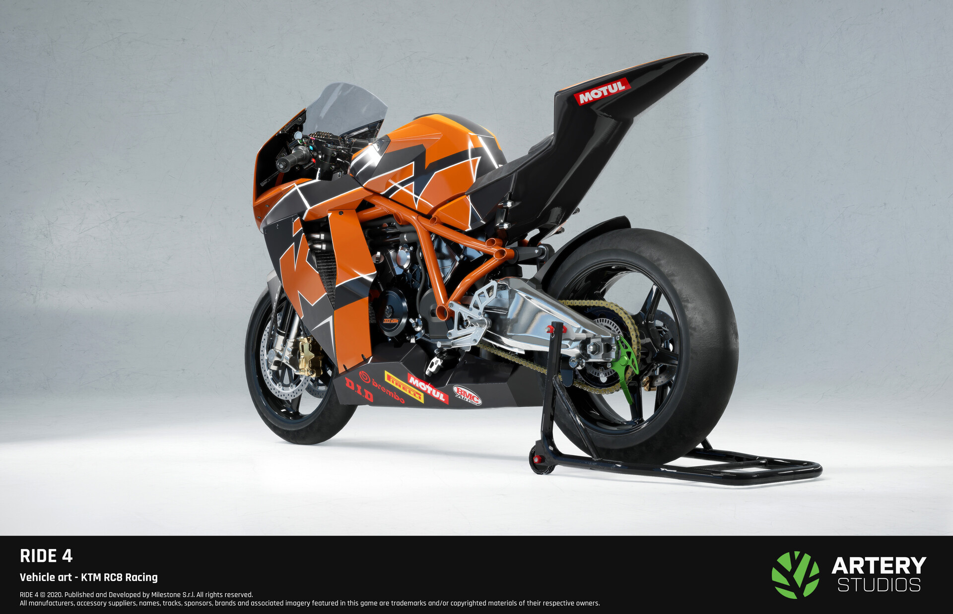 art service provider - KTM RC8 Racing