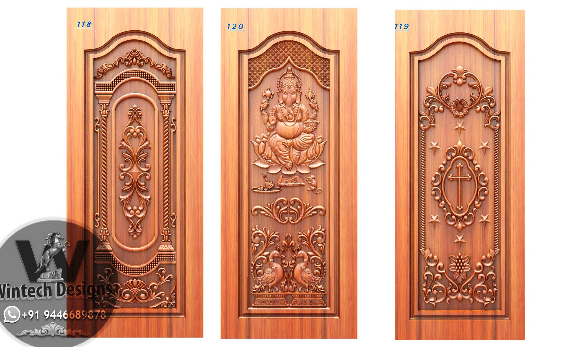 Krishnaa - Artcam Door 3D Models Package #cnc Door Designs Package