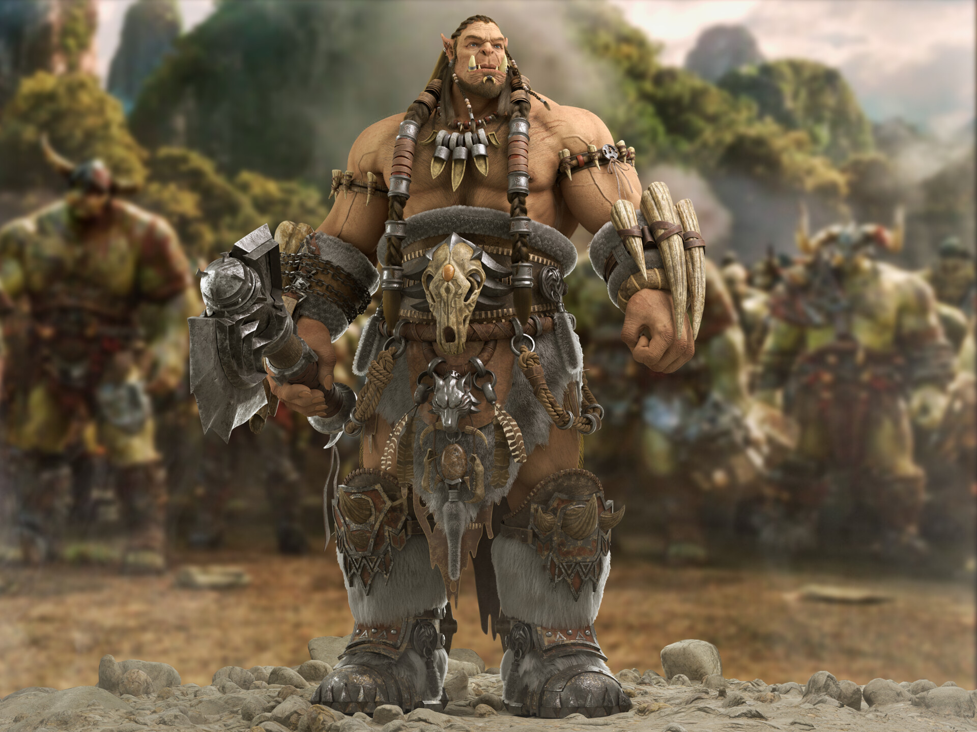 ArtStation - Durotan Warcraft