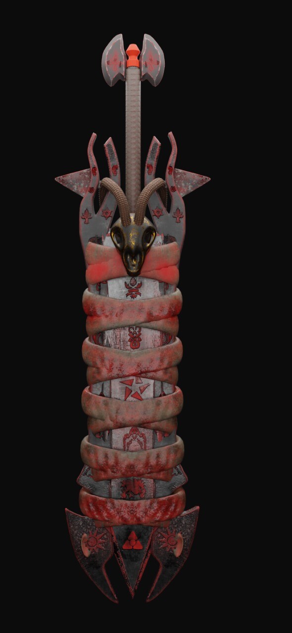 ArtStation - sword model