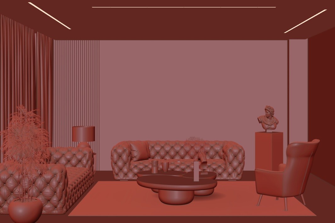 seyfettin koca - living room design project