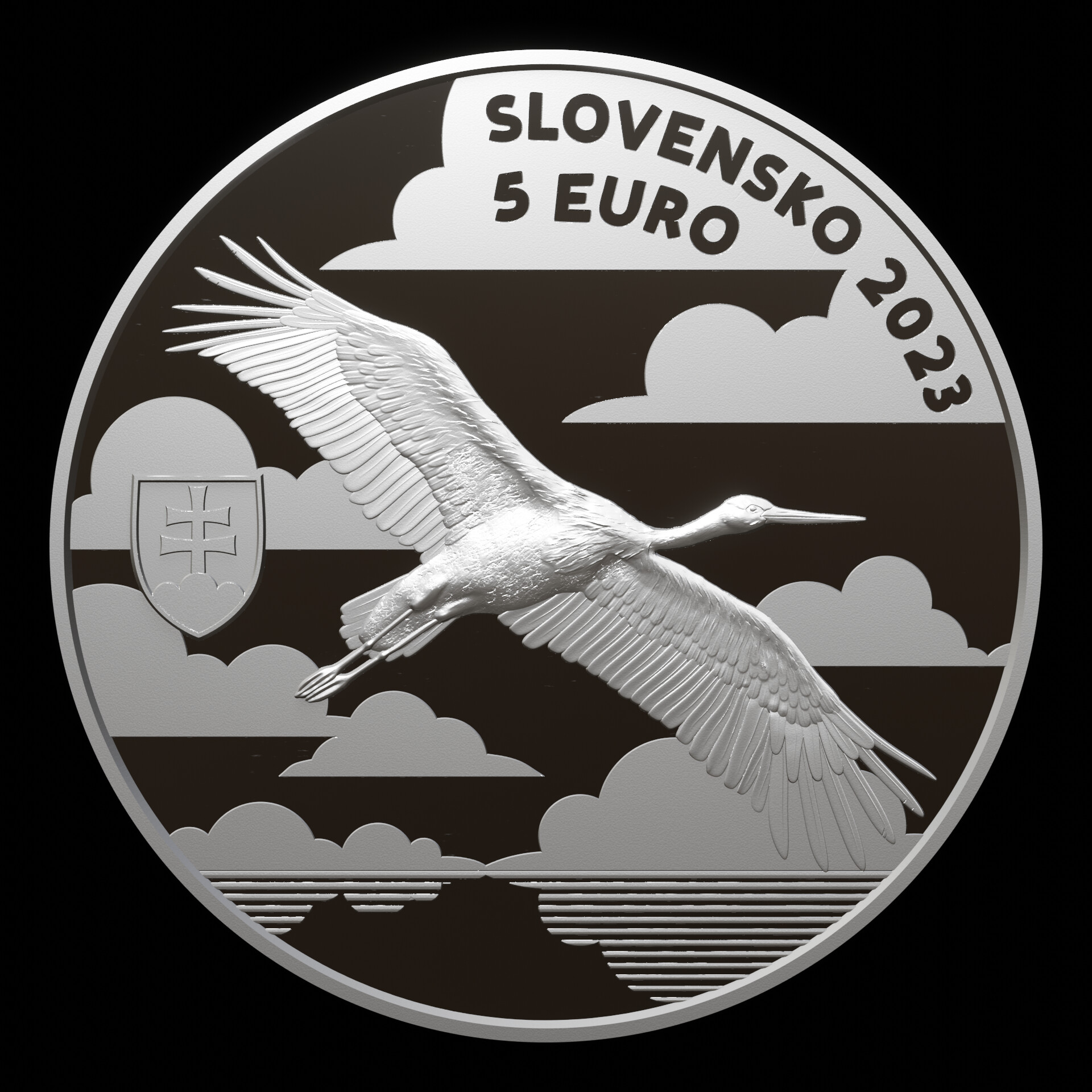 ArtStation - Black Stork coin