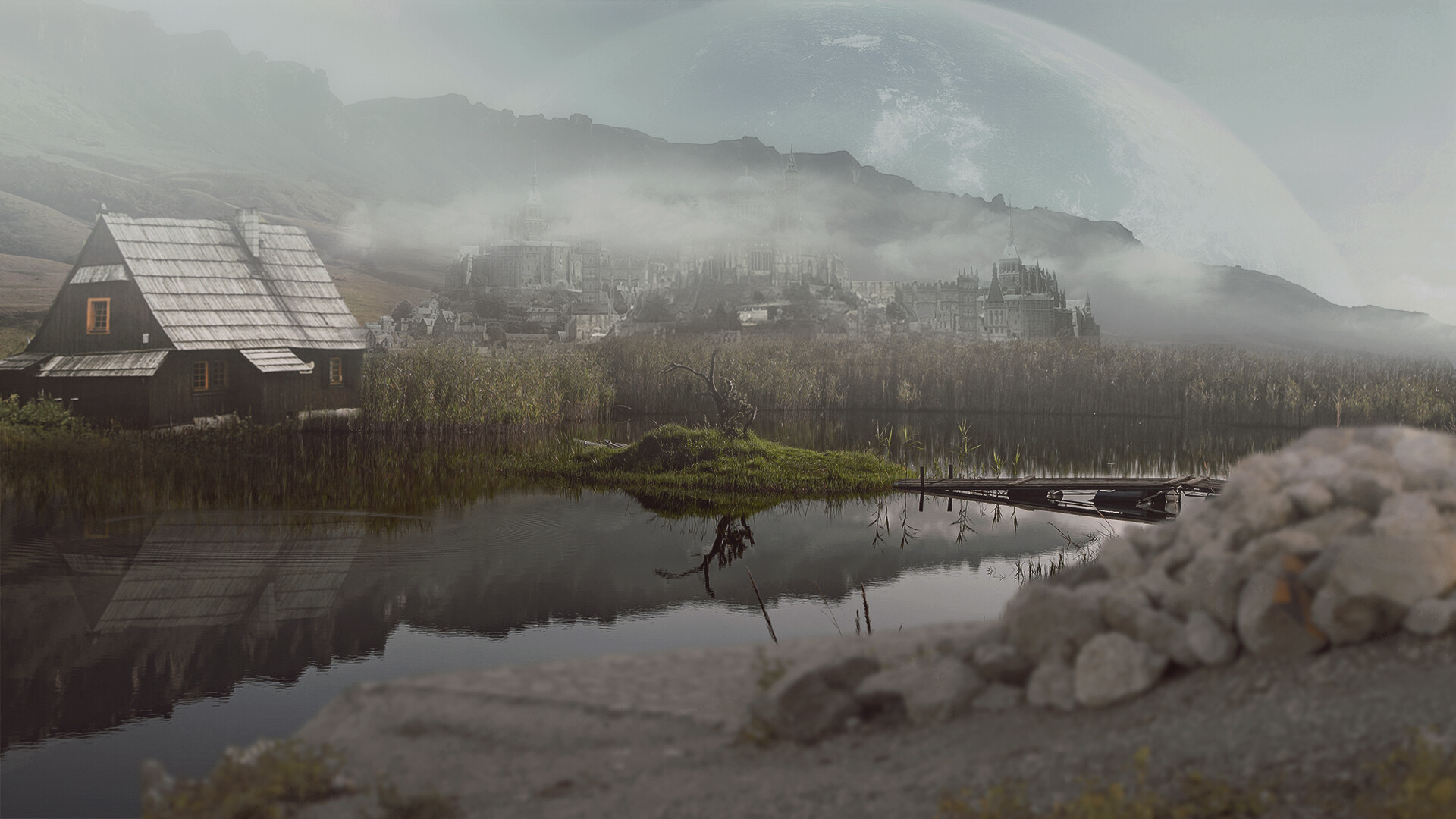ArtStation - matte painting