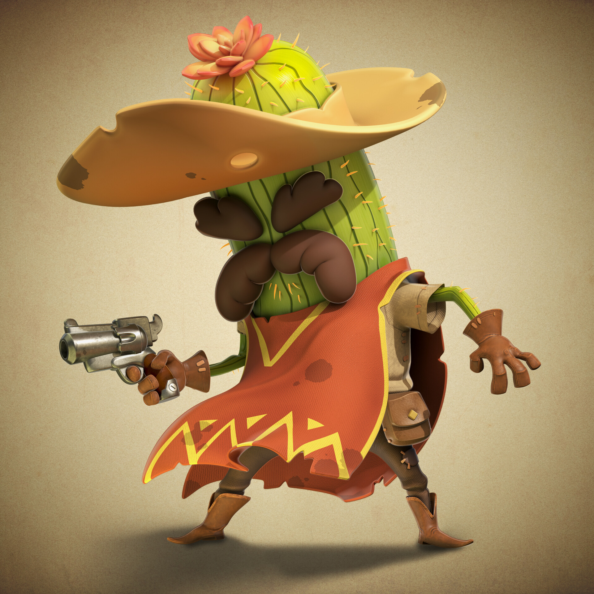 ArtStation - Prickly Pete