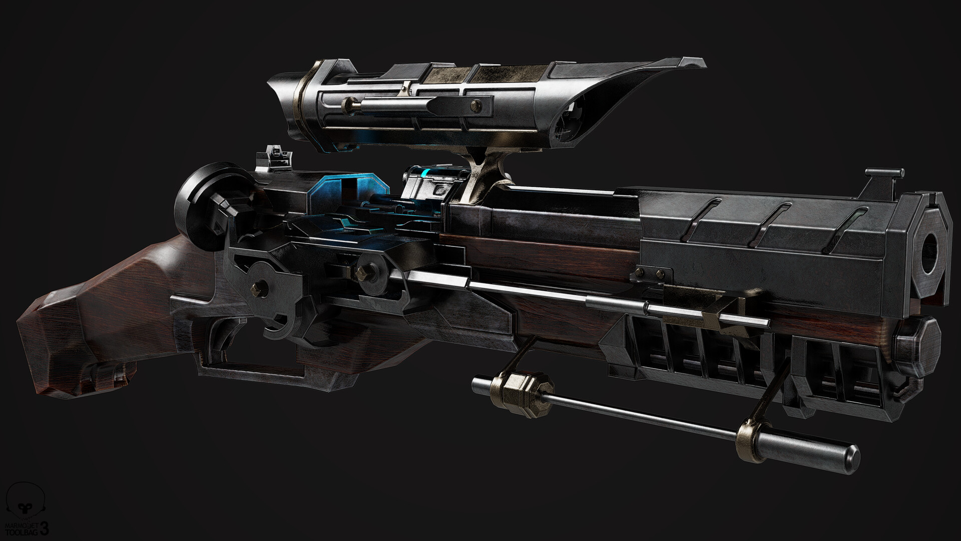 ArtStation - Corvo Attano's Gun Fan Art