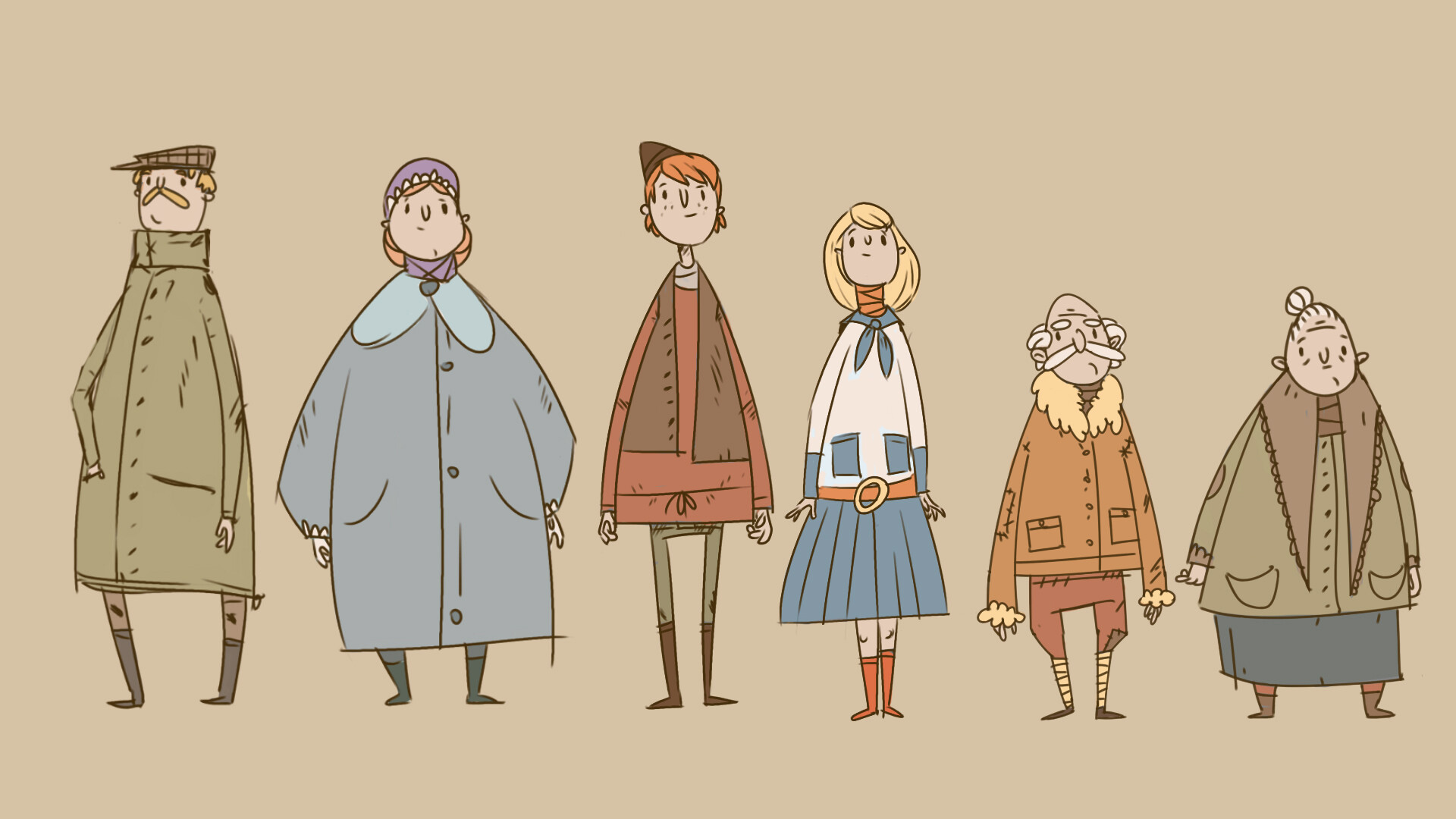 ArtStation - Stylish character set