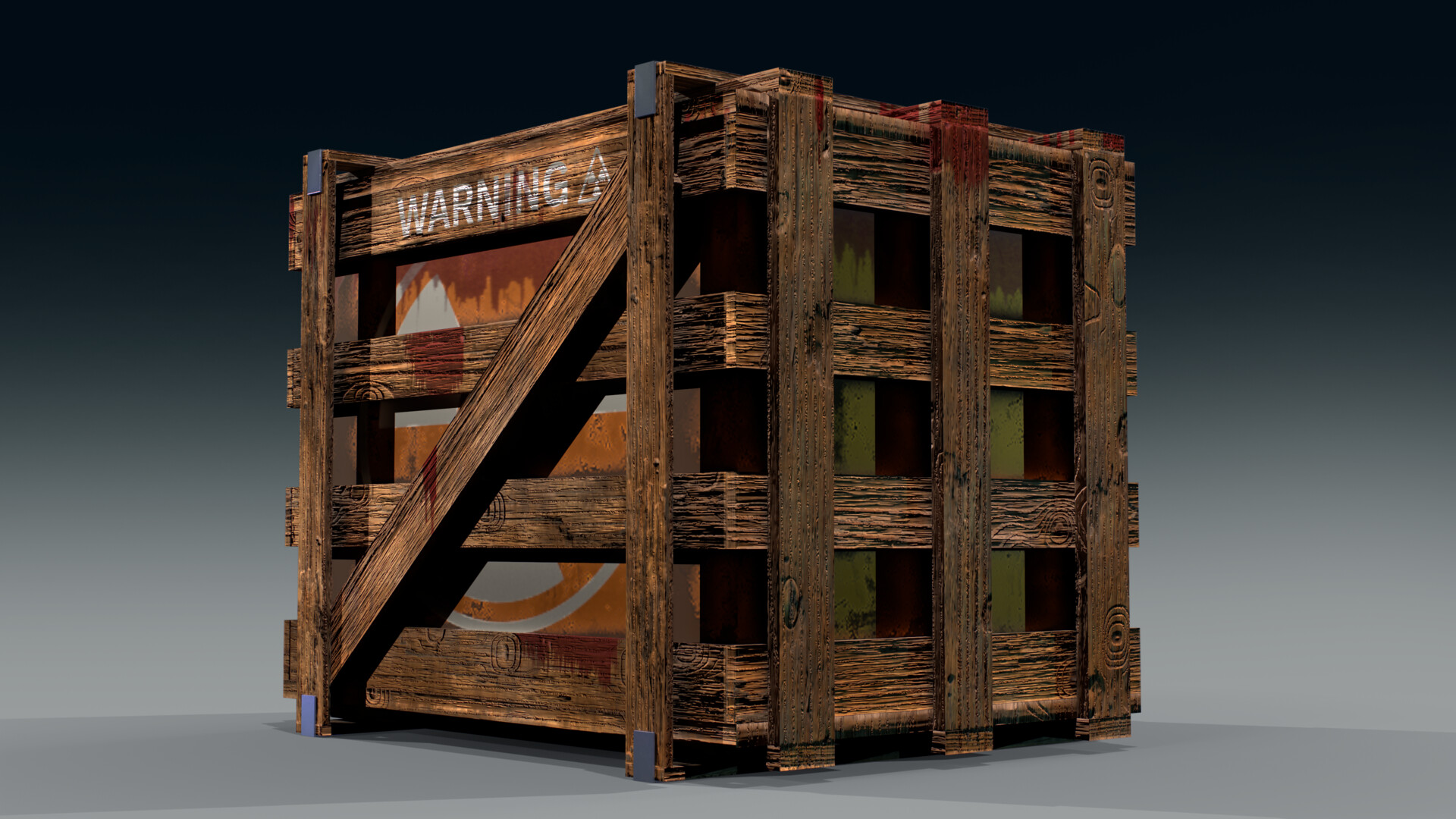 ArtStation - Zombie Radiation Box