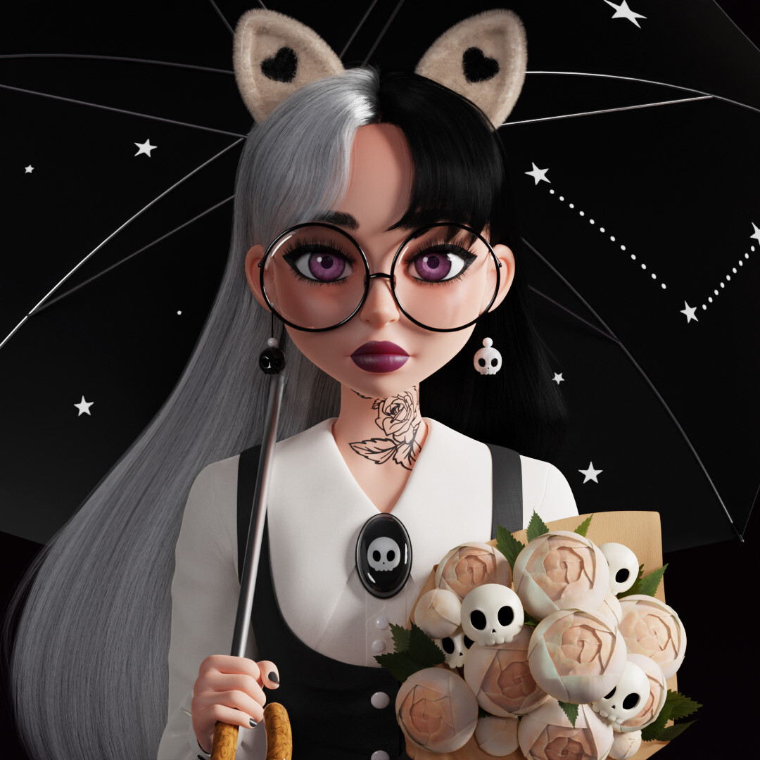 ArtStation - A DTIYS character