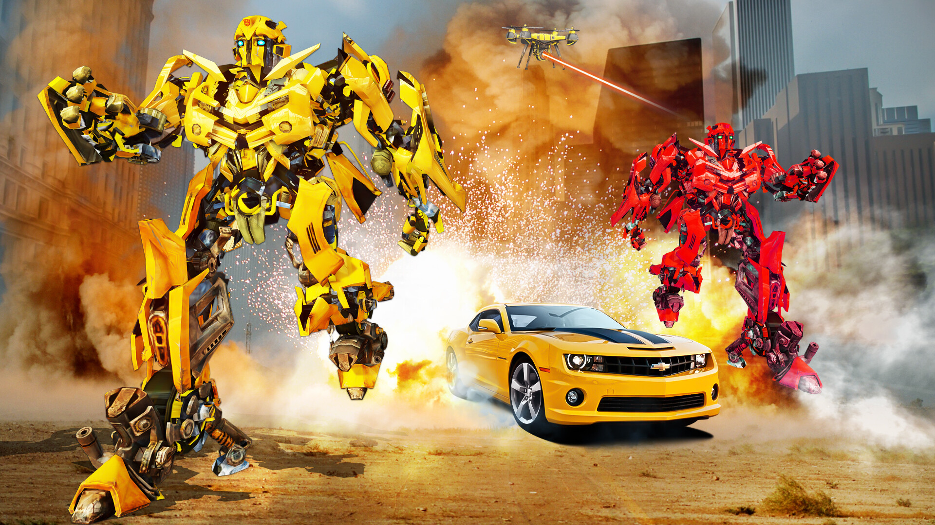 ArtStation - Robot Superhero Car Transform