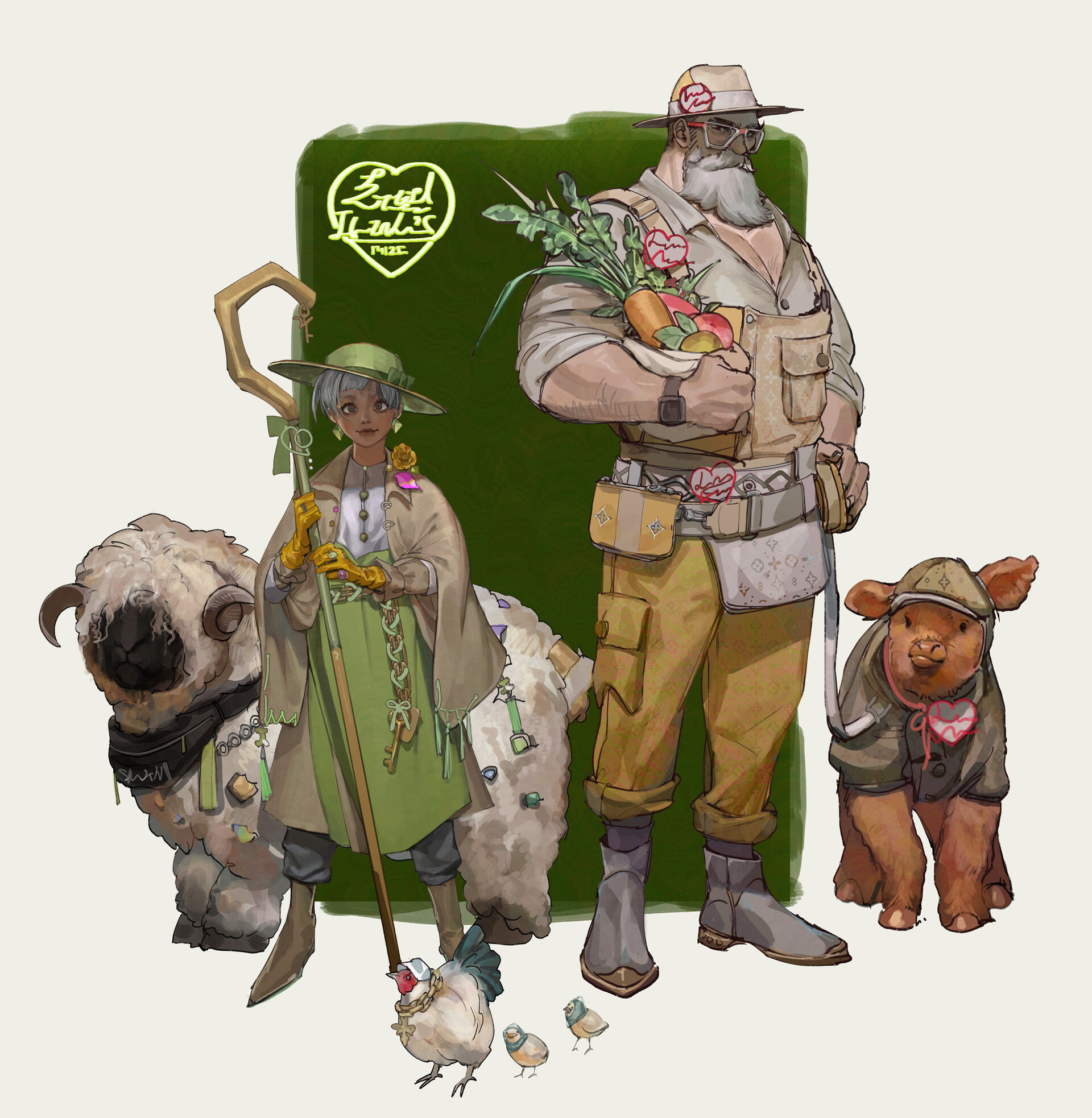 ArtStation - Dressed to Farm