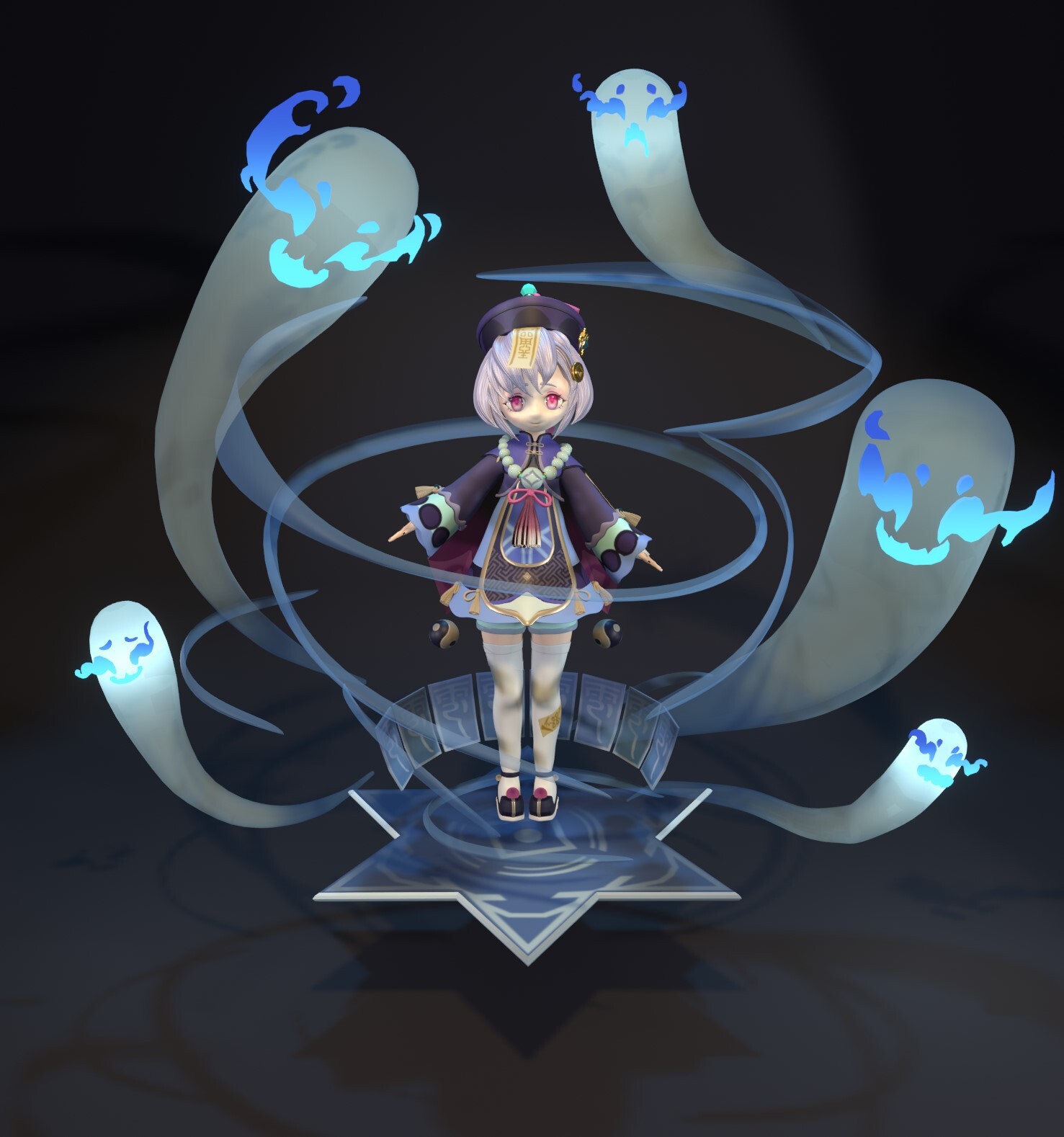 ArtStation - Qiqi (Genshin Impact)