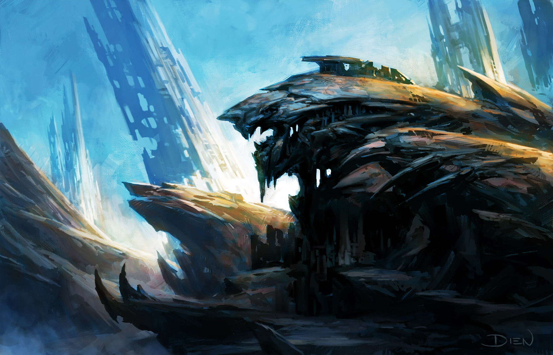 ArtStation - Monster Mountain