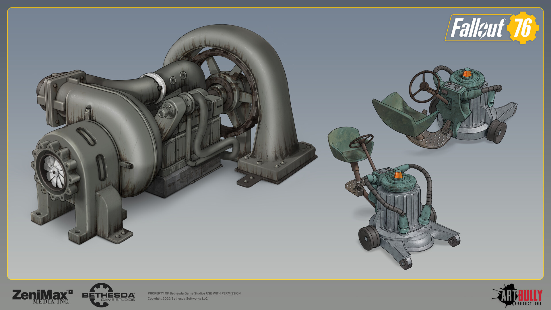 ArtStation - Fallout 76 - Shop Vac