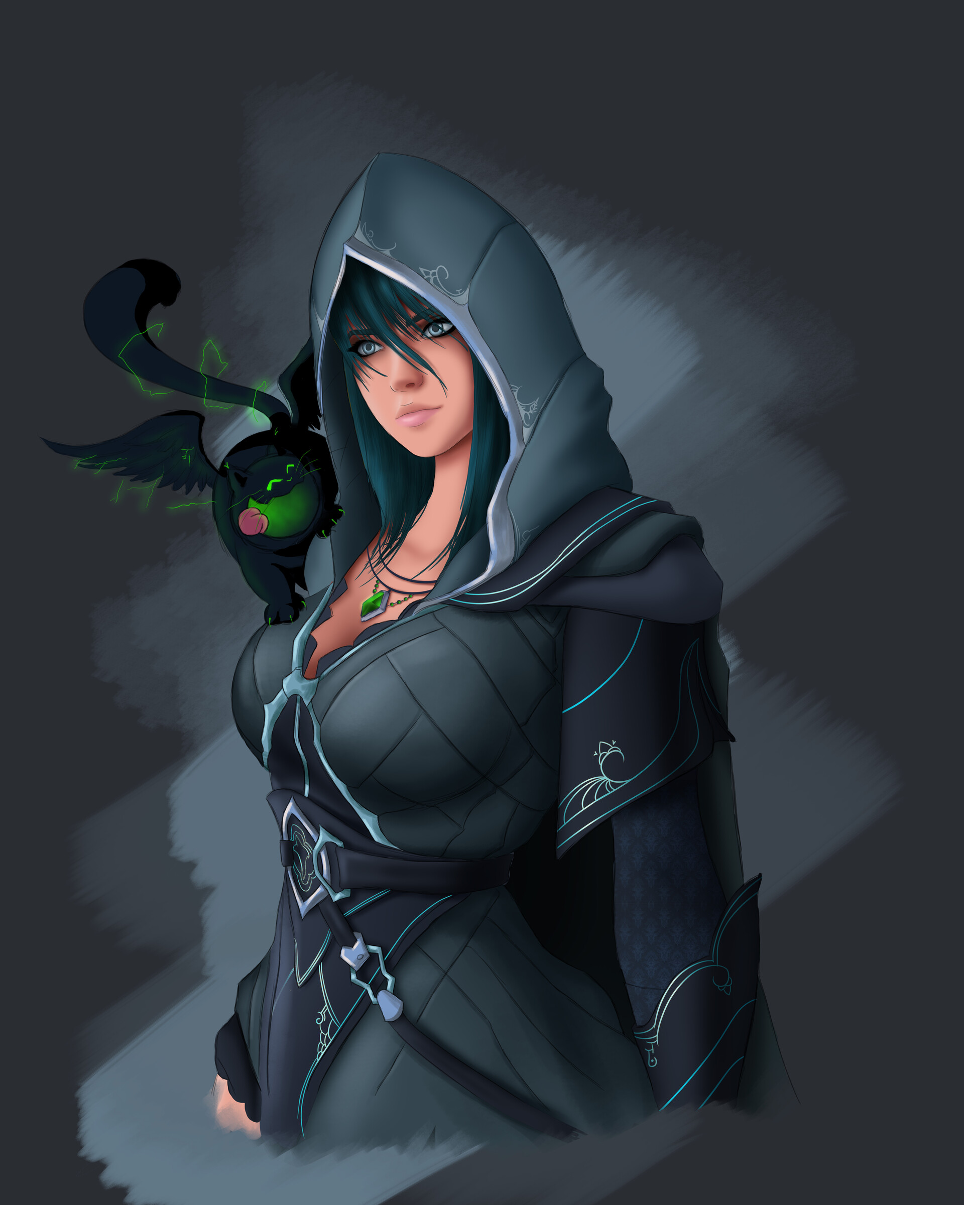 ArtStation - gazing eyes