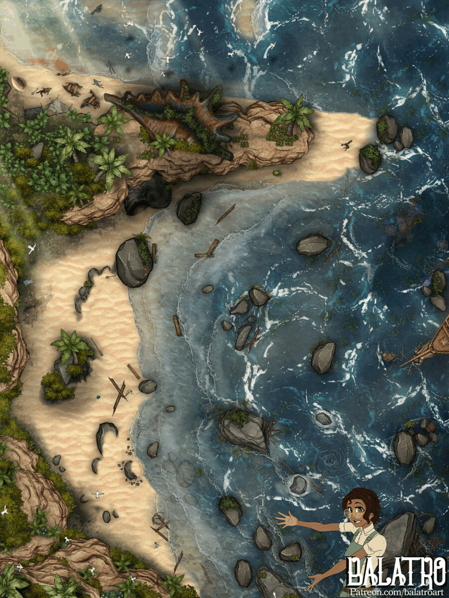 ArtStation - Scuttle In the Shallows