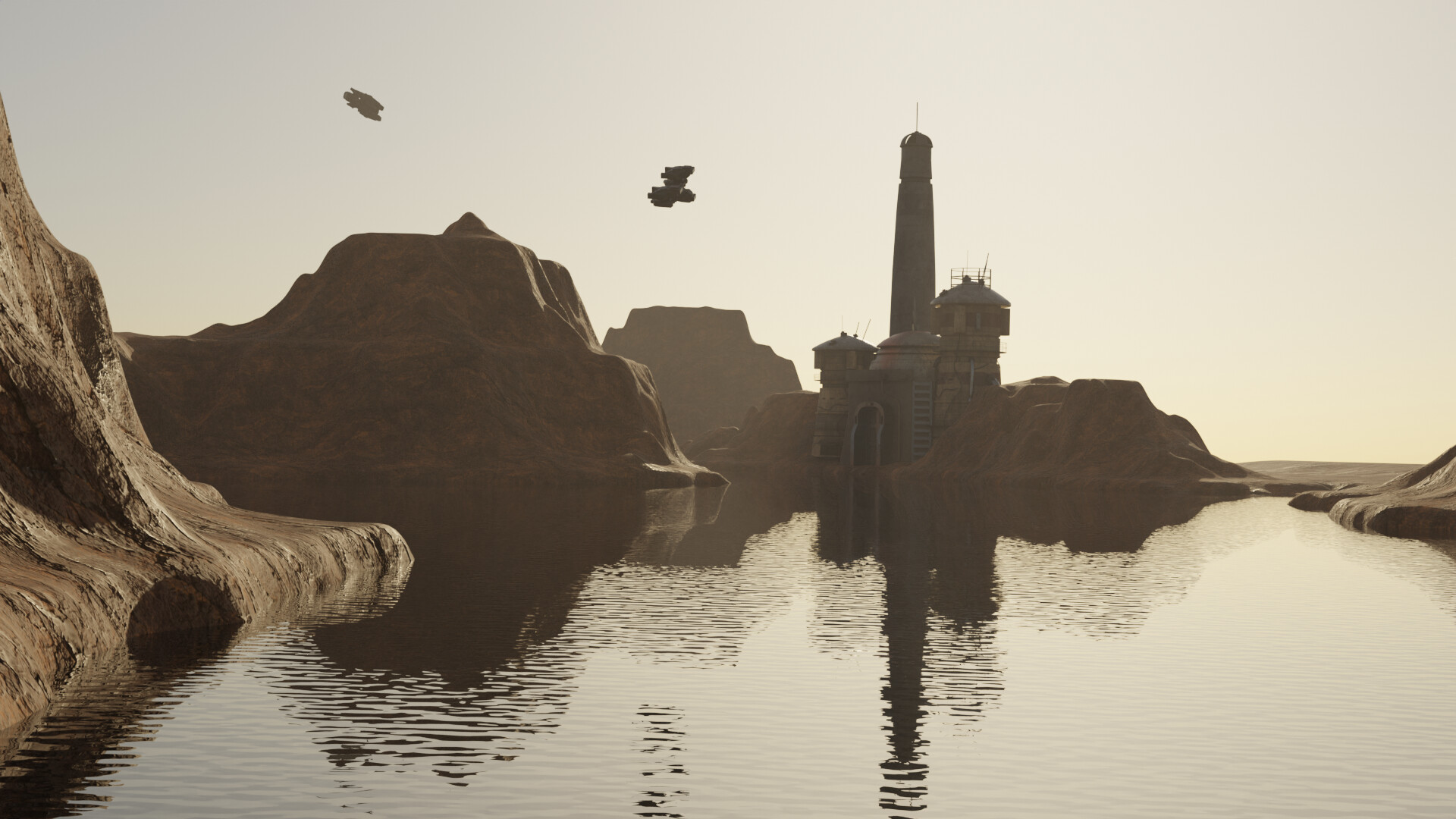 ArtStation - Sci-fi environment design