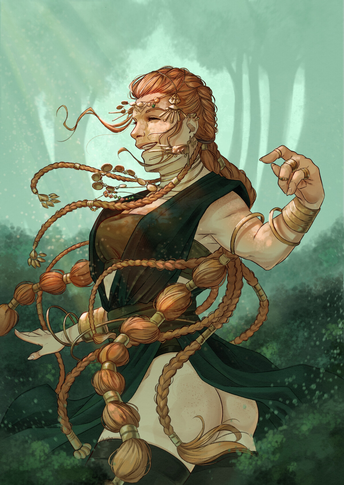 Dance Into The Wood By Midnightsun Rimaginarydwarves