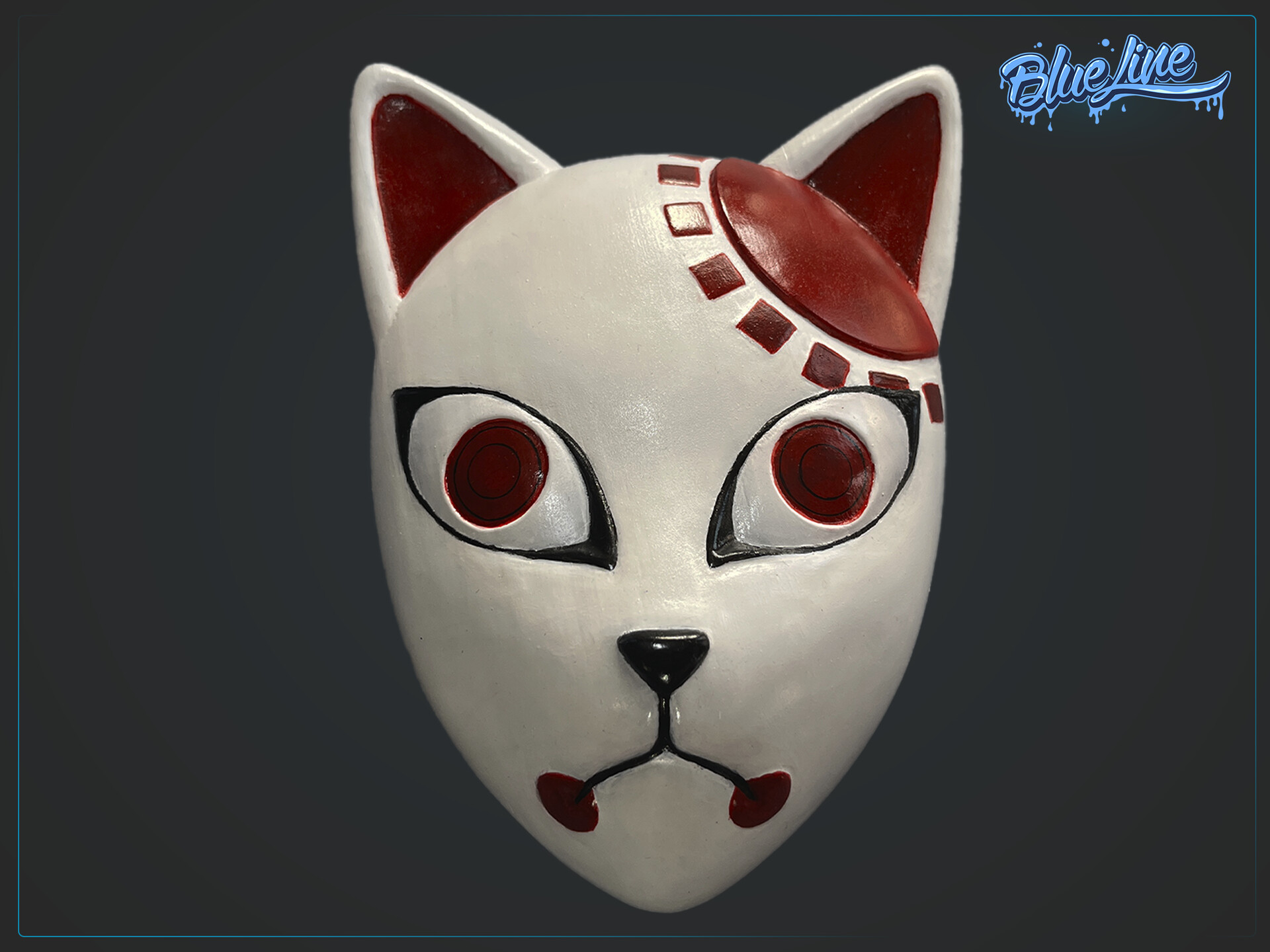 ArtStation - Tanjiro mask Kimetsu no yaiba 3D Printed