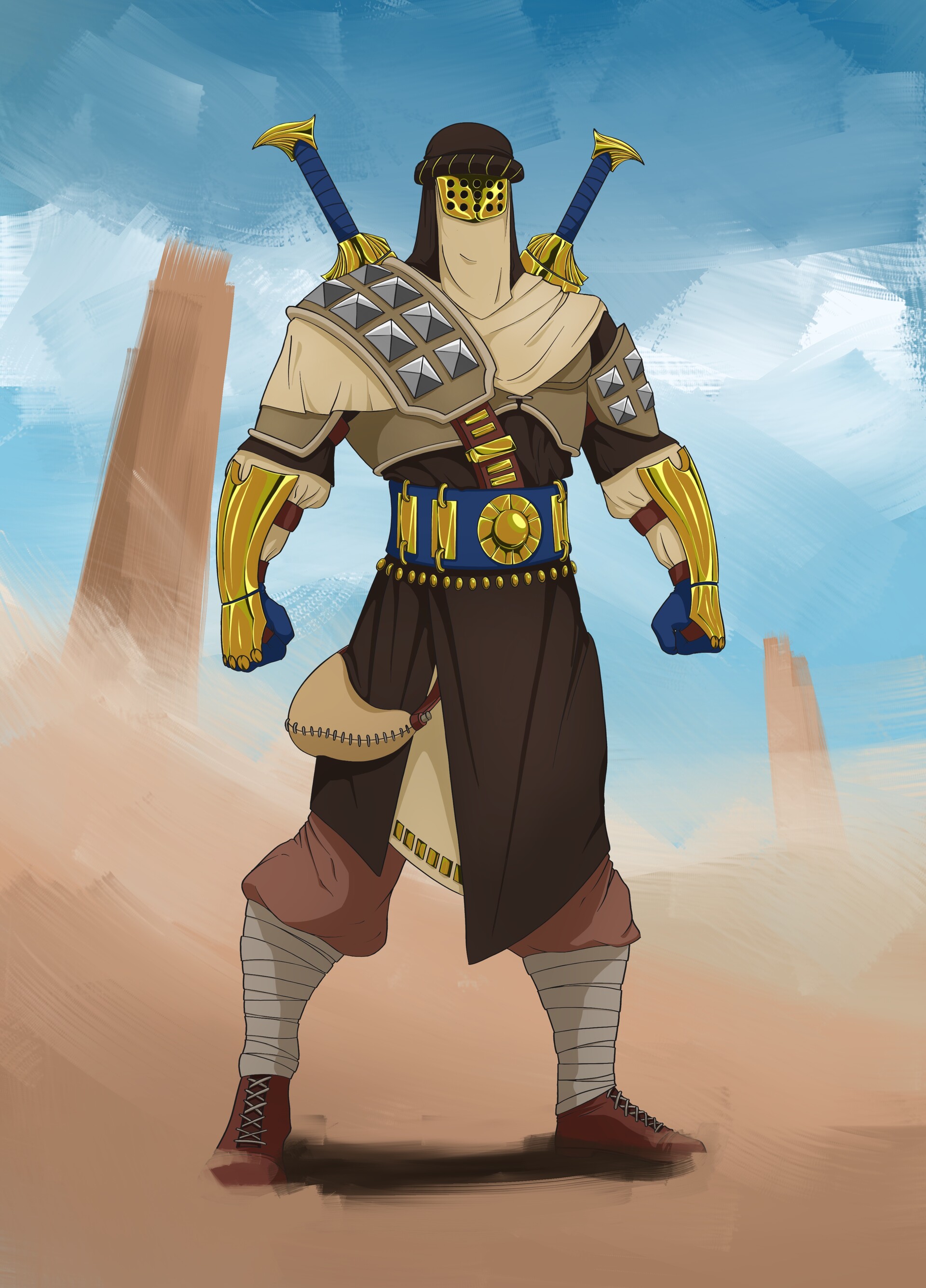 ArtStation - Desert Assasin