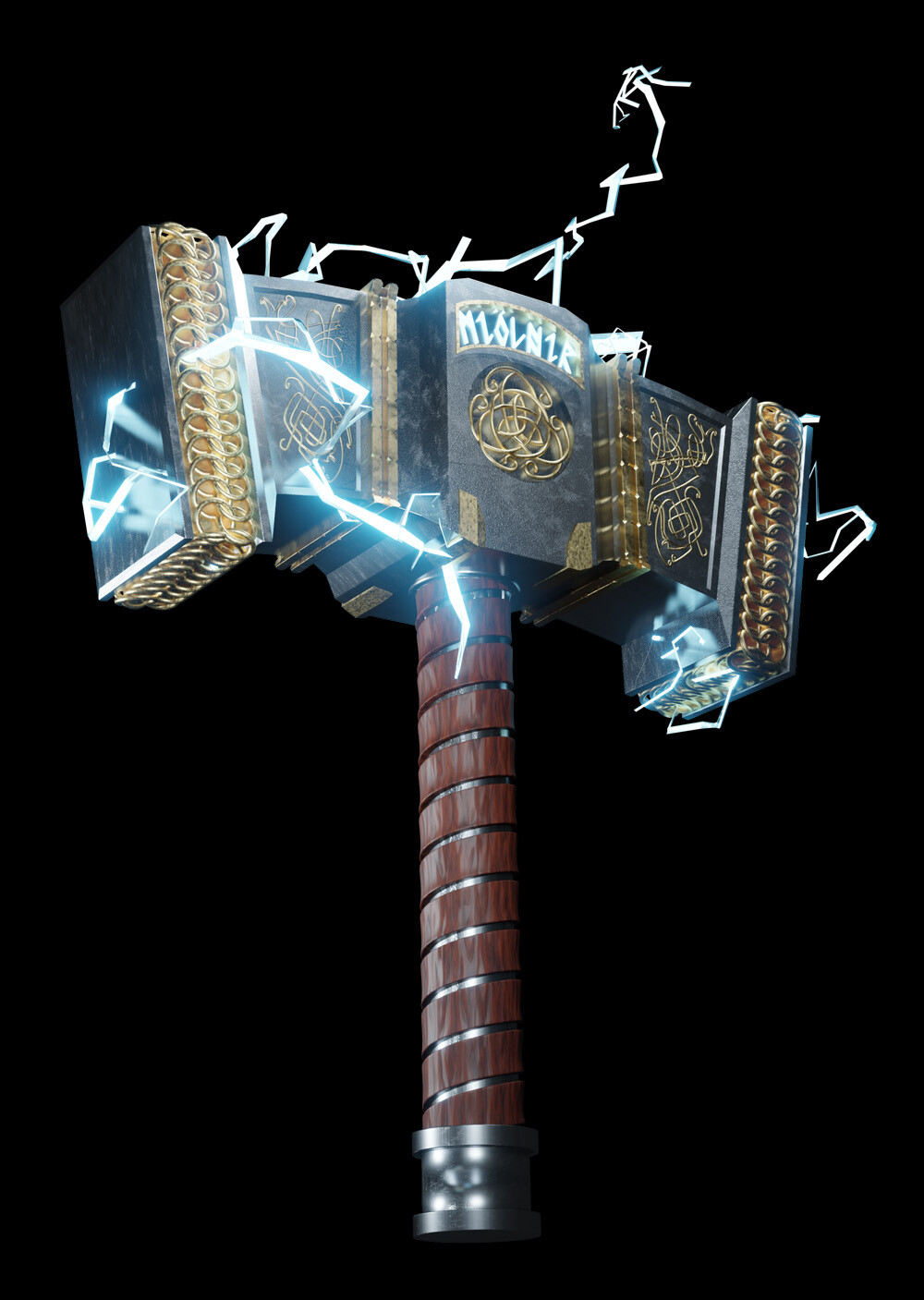 ArtStation - Thor Hammer