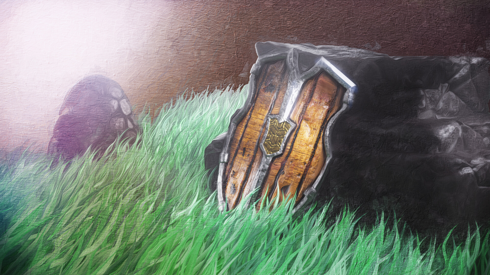 ArtStation - Green battlefield