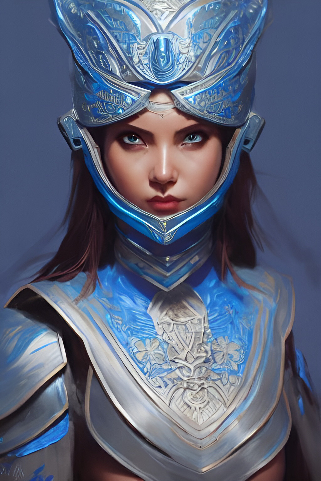 ArtStation - Blue Royal Armor