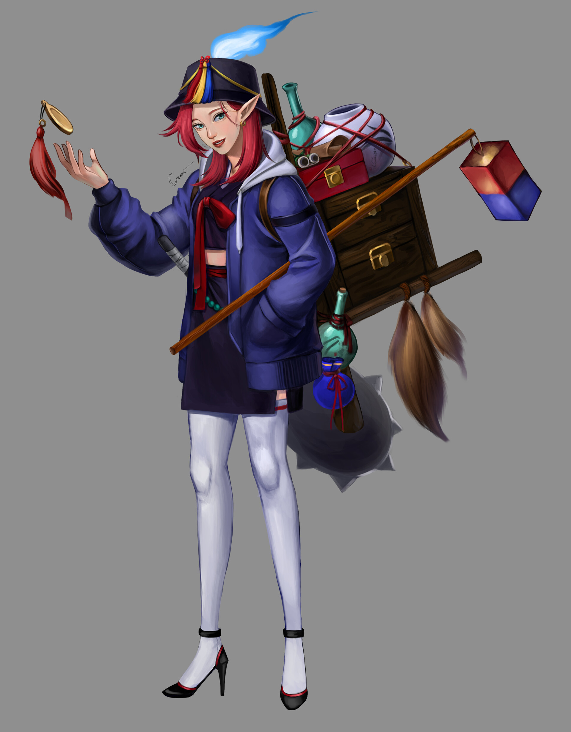 ArtStation - Korean Goblin Merchant
