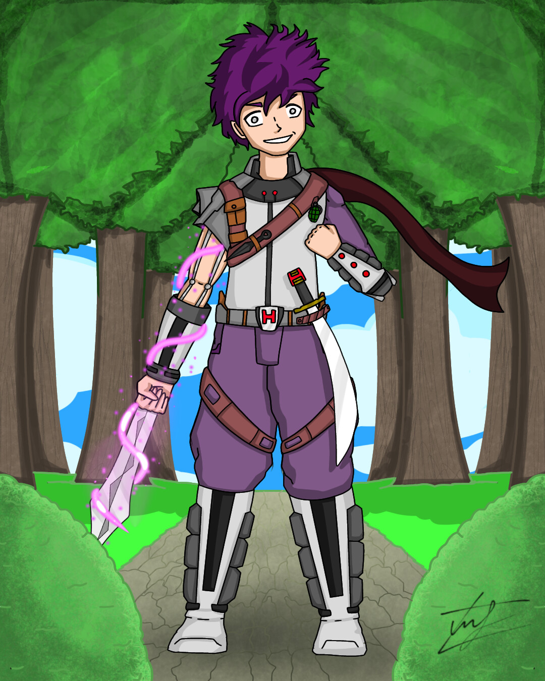 ArtStation - SHINO - Fan Art inspired by My Hero Academia