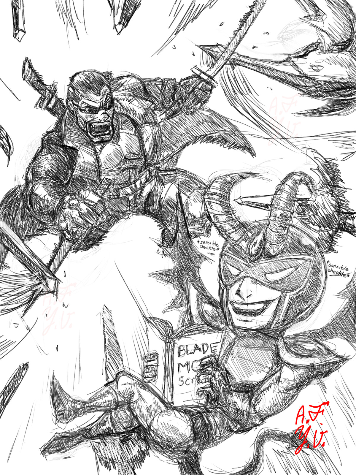 Adam Fitts - Blade vs Alastor