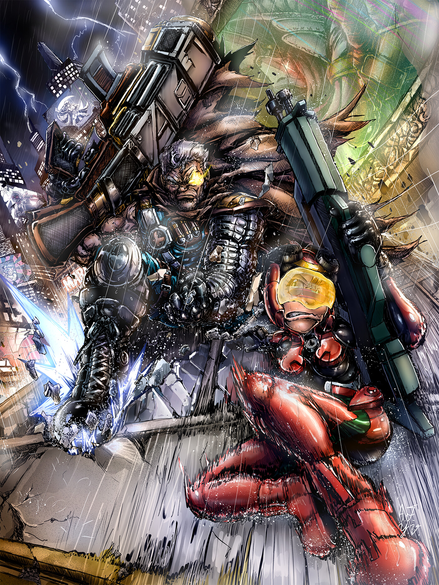 Adam Fitts - Cable vs Saki