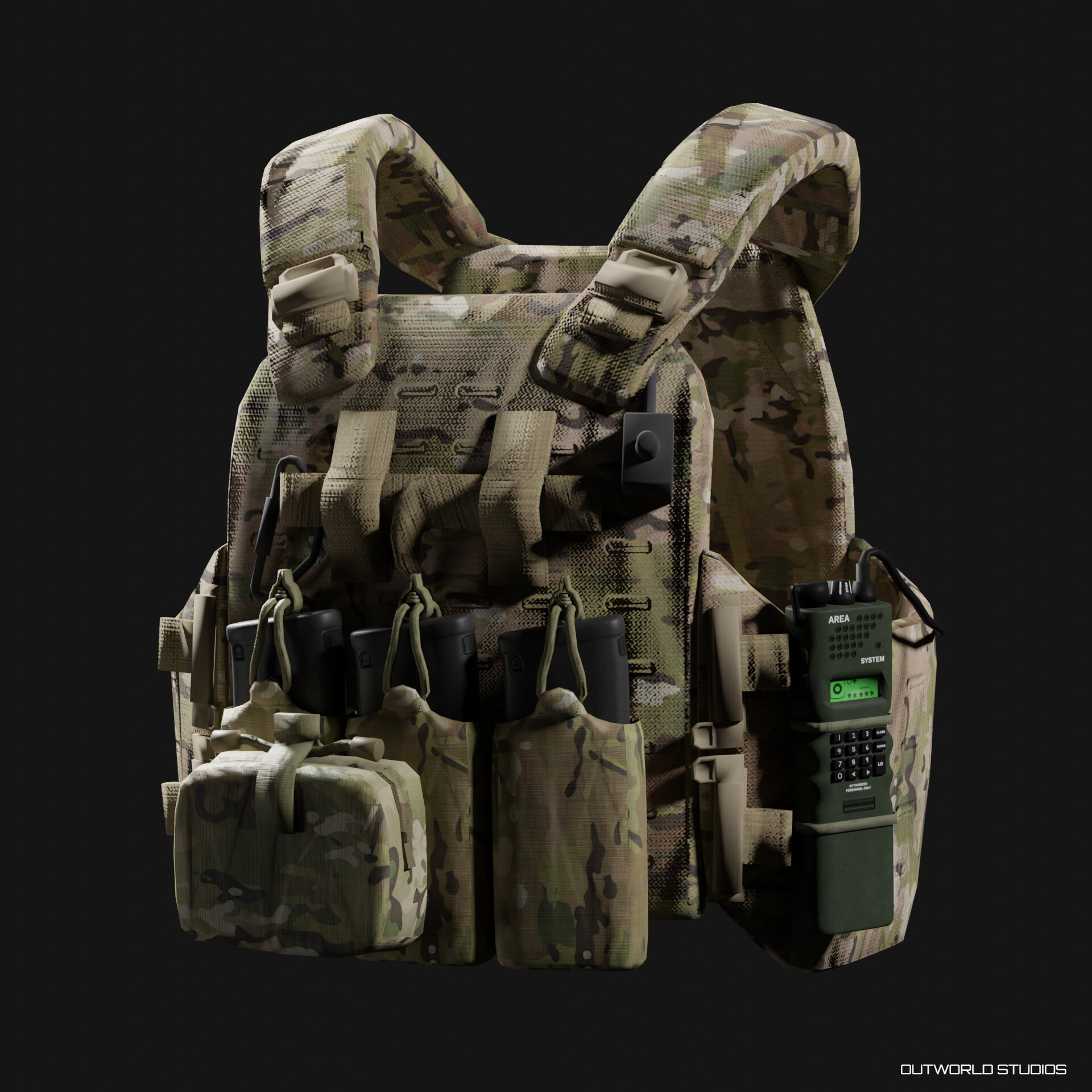 ArtStation - AVAB Vest