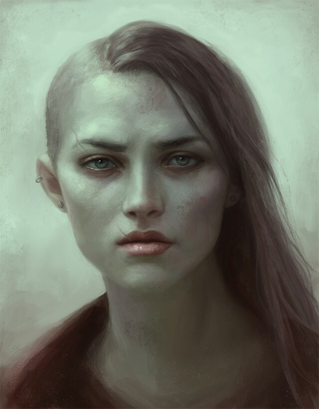 ArtStation - Head Study
