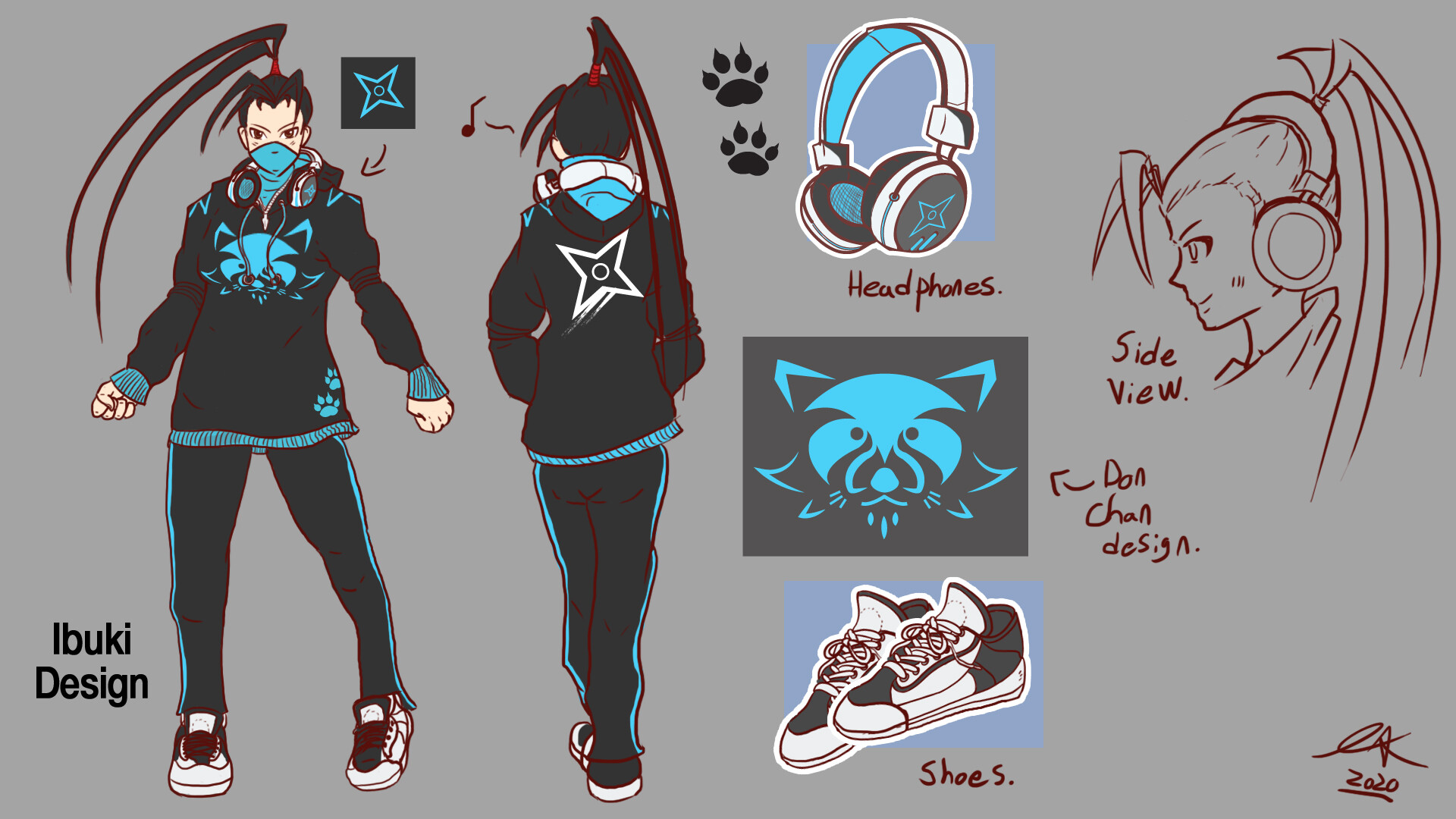 ArtStation - Street Fighter 5 - Costume Design Contest Entry: Ibuki