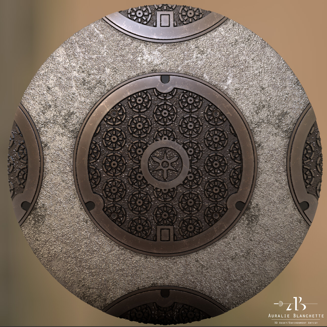 ArtStation - Manhole design