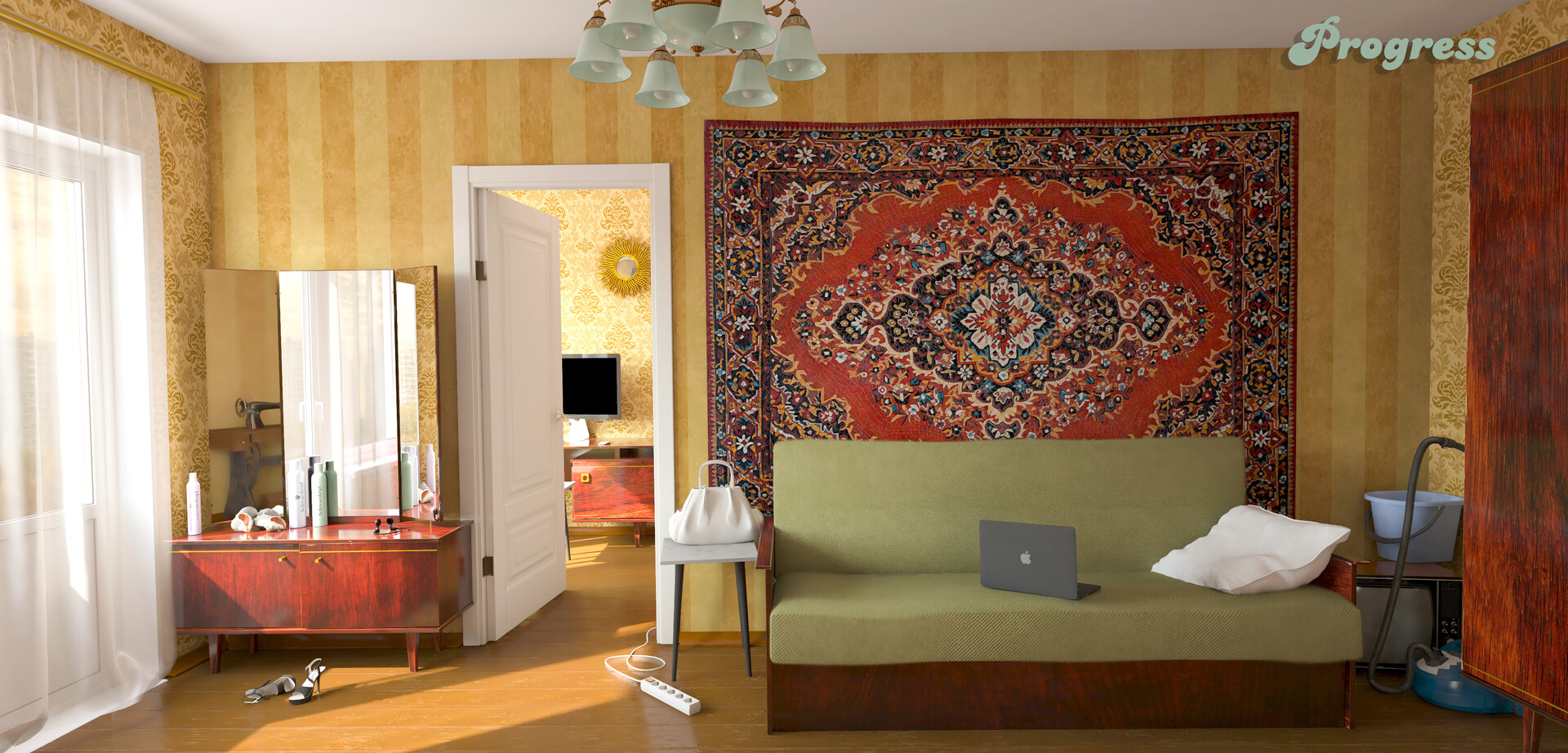 ArtStation - Soviet Room