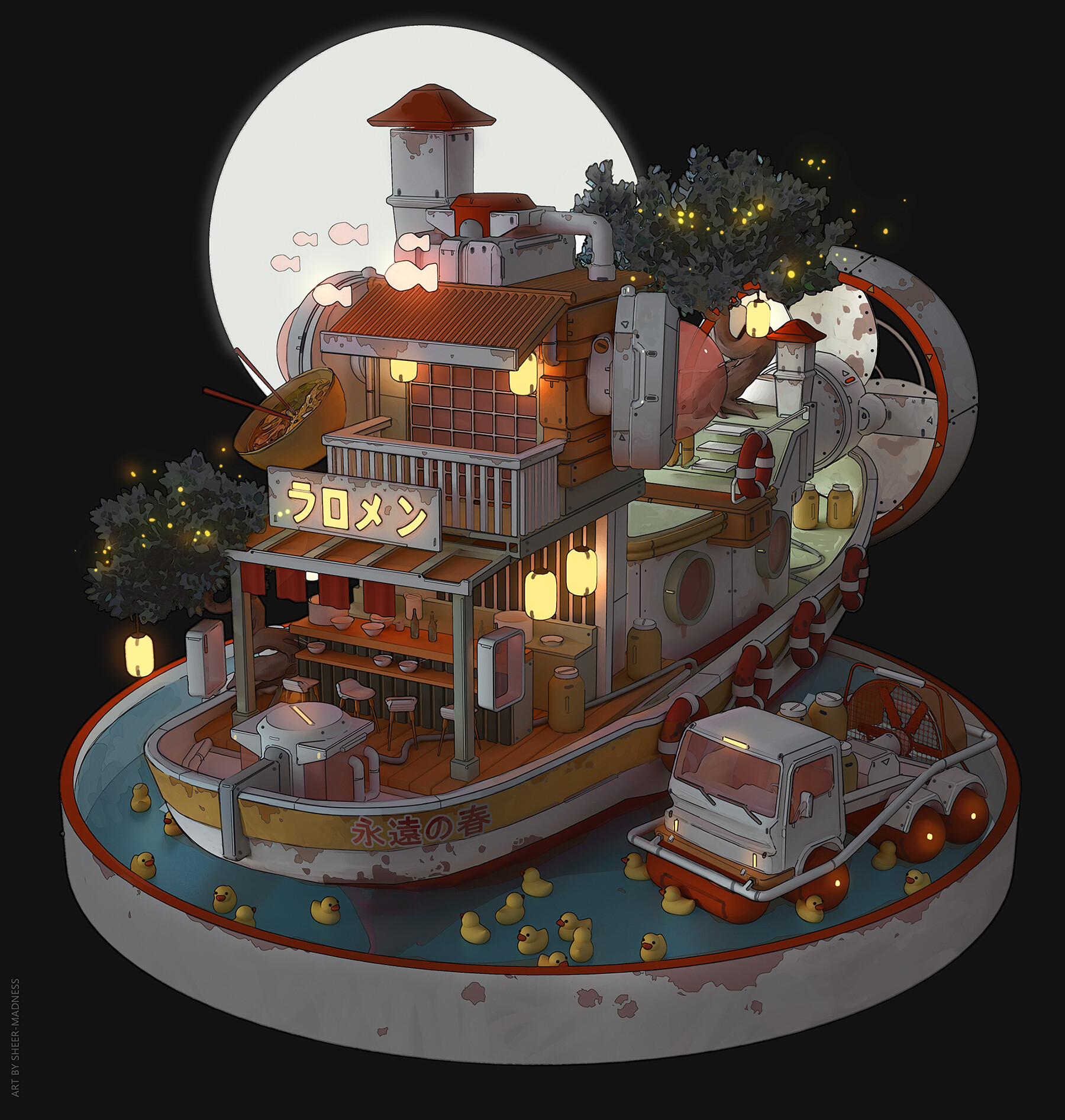 ArtStation - Ramen place